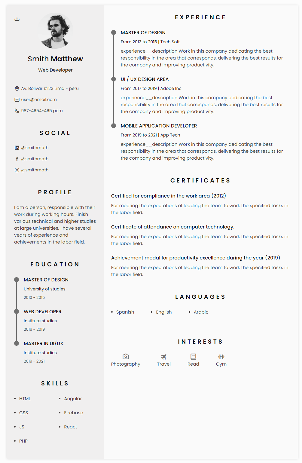 Resume Builder